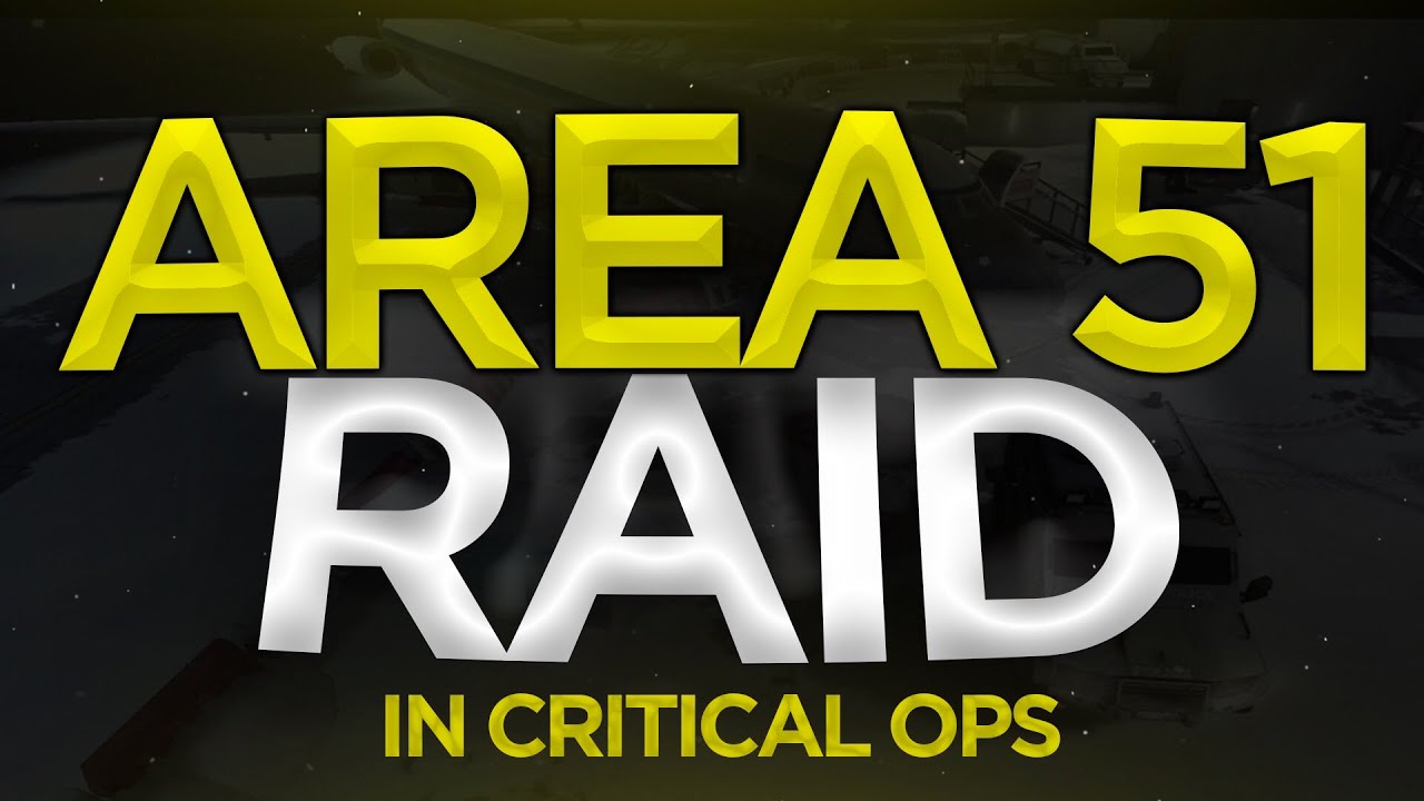 Area 51 Raid In Critical Ops - YouTube