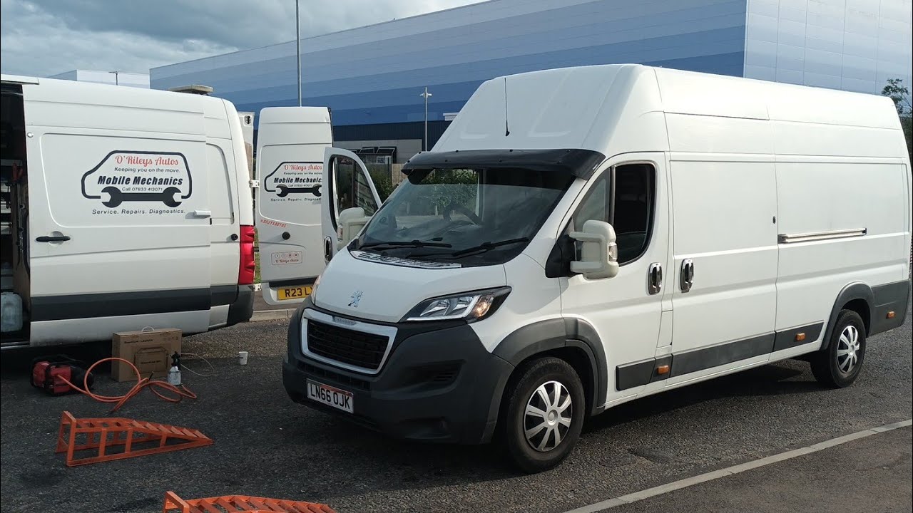 Peugeot Boxer 2.0 P24A4 P2463 P246C Particle Filter. DPF Cleaning ...