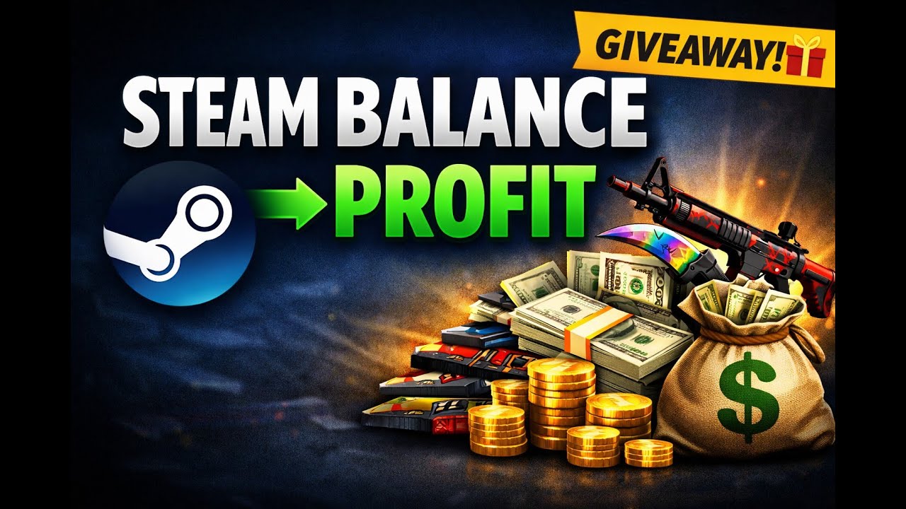 How to Turn Steam Balance into Real Profit (Skin Flipping + Giveaway ...