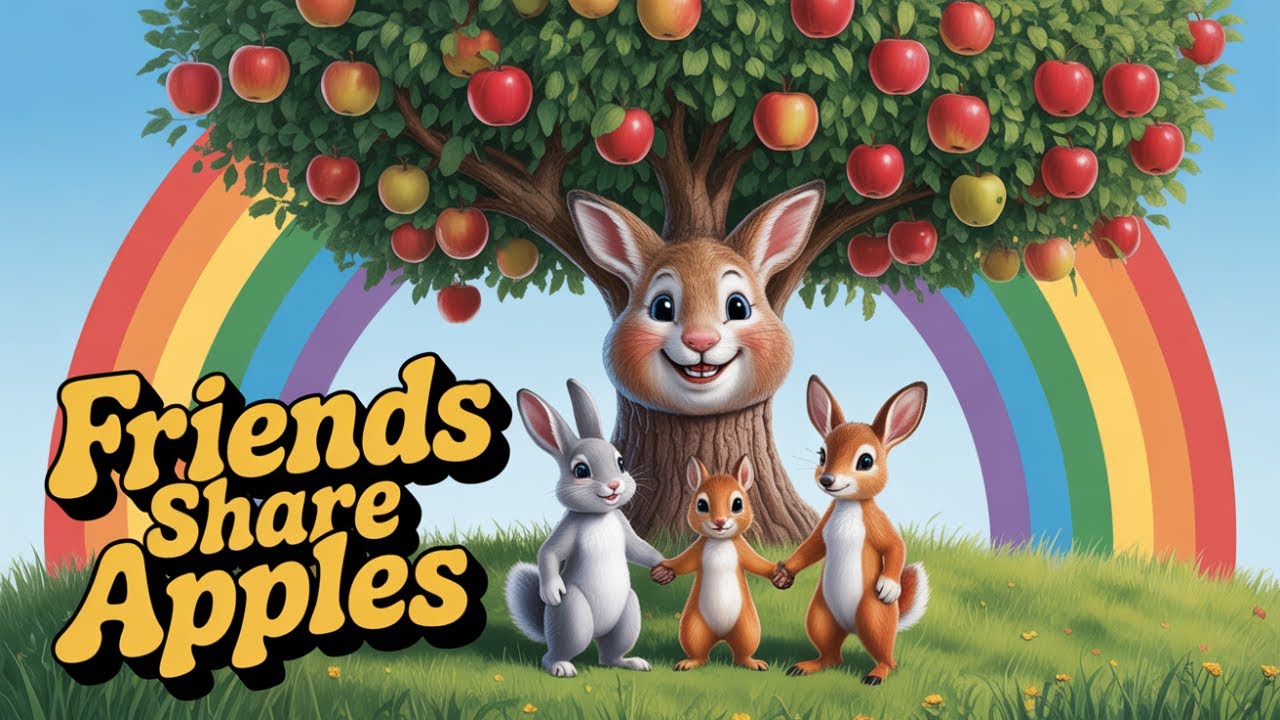 The Magic of Sharing Apples Revealed! Moral Story For Kids! - YouTube