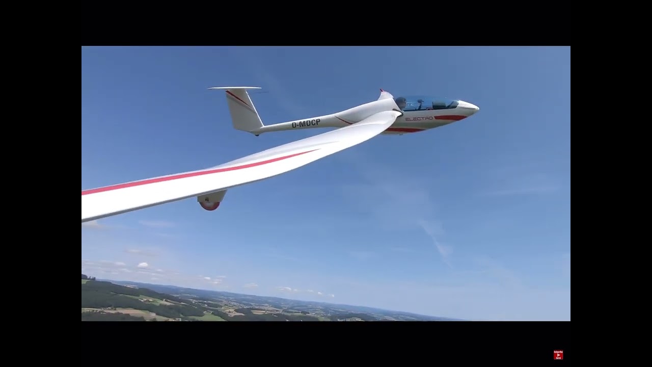 Electric glider airplane how to fly guide...with the FES system ...