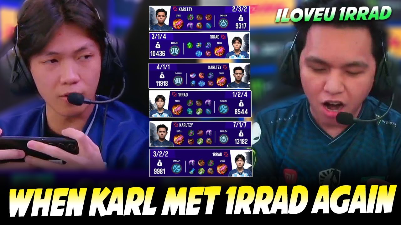 WHEN KARLTZY MET 1RRAD AGAIN, THE ASSASSIN SHOWDOWN!🤯 - YouTube