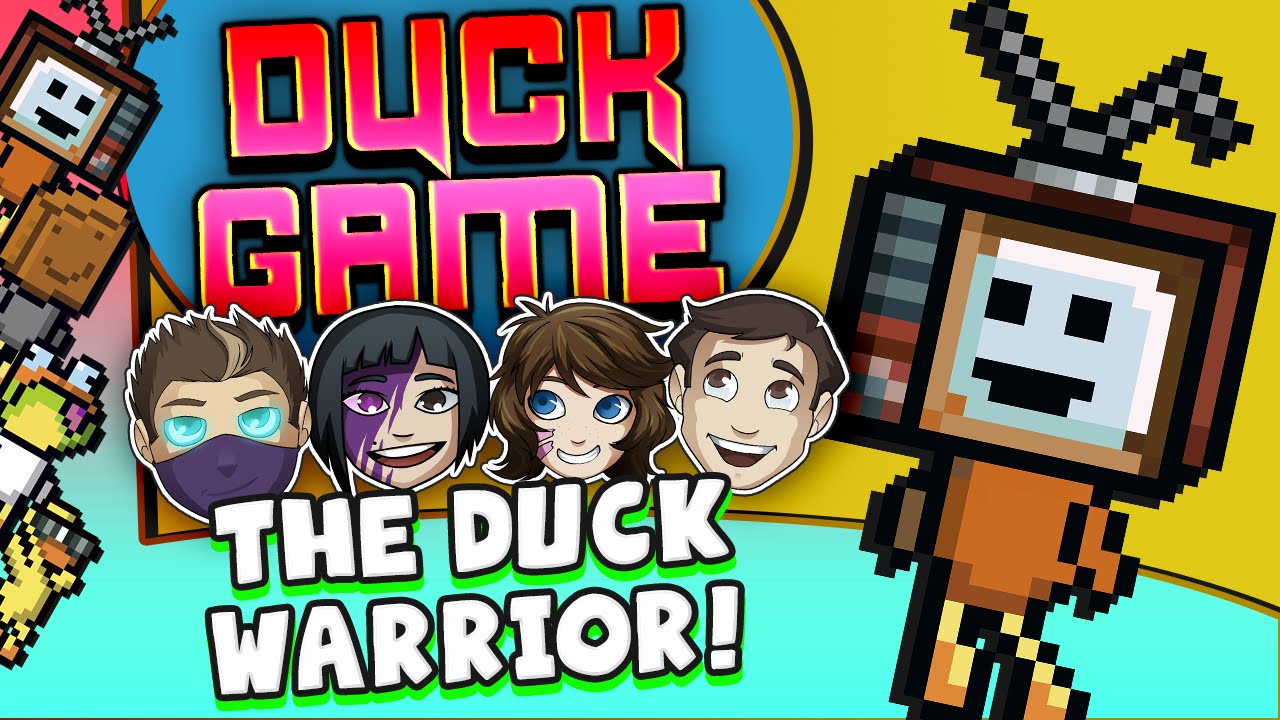 DUCK GAME - The Duck Warrior! - YouTube