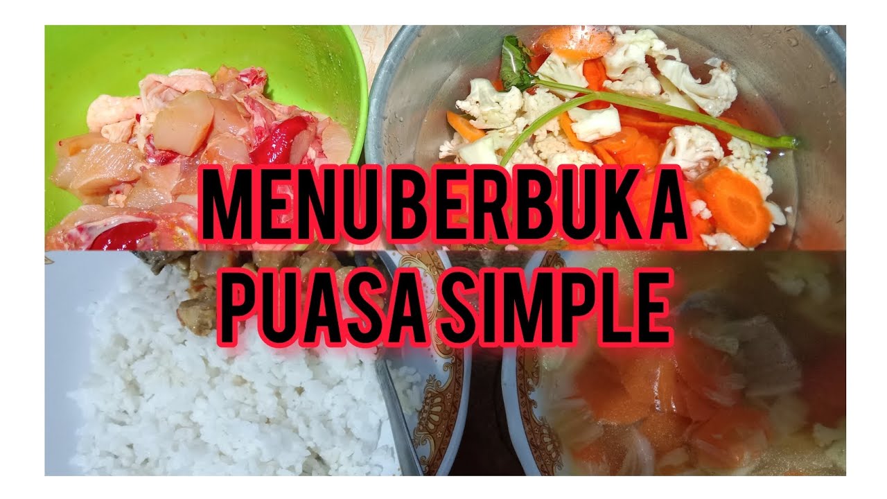 MENU BERBUKA PUASA SIMPLE#menubukapuasa #menubukasimple#adayinmylife # ...