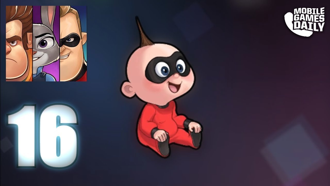 DISNEY HEROES Battle Mode: Gameplay Walkthrough Part 16 - Jack-Jack ...