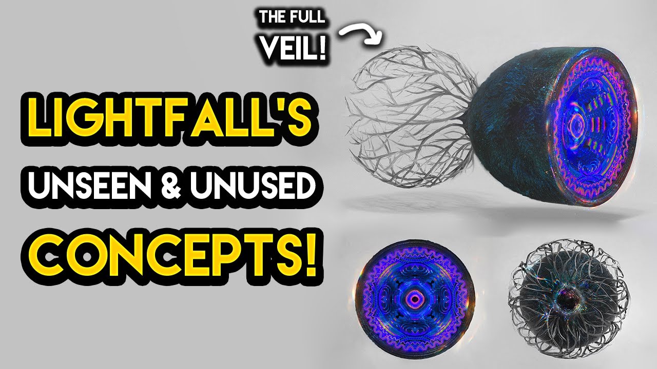 Destiny 2 - THE FULL VEIL! Unseen and Unused Lightfall Concepts - YouTube