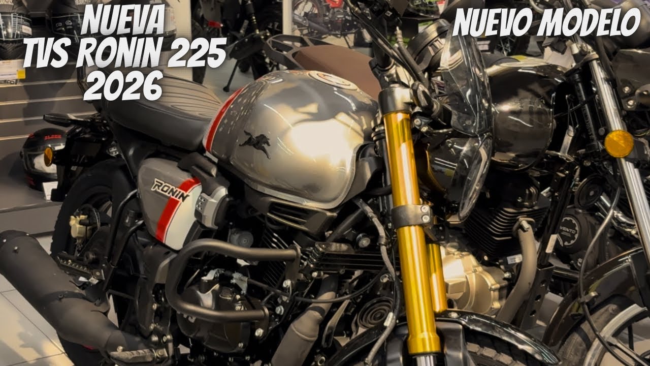 Nueva Tvs Ronin 225 2026🤯 // Nuevo Modelo👀 // Vale la Pena Comprarla😬 ...