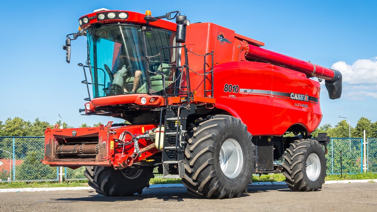 Case IH 8010 AFS - 2007 - VARIO - 9,15M - YouTube