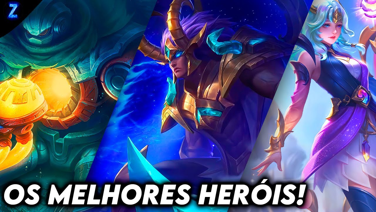 5 HERÓIS DE CADA CLASSE PARA SUBIR DE ELO | Mobile Legends - YouTube