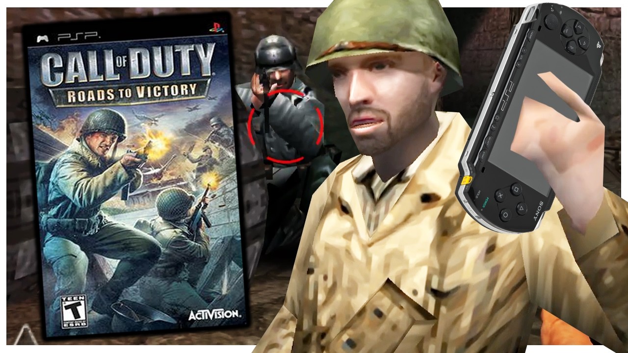 The PSP Call of Duty game is actually decent - YouTube