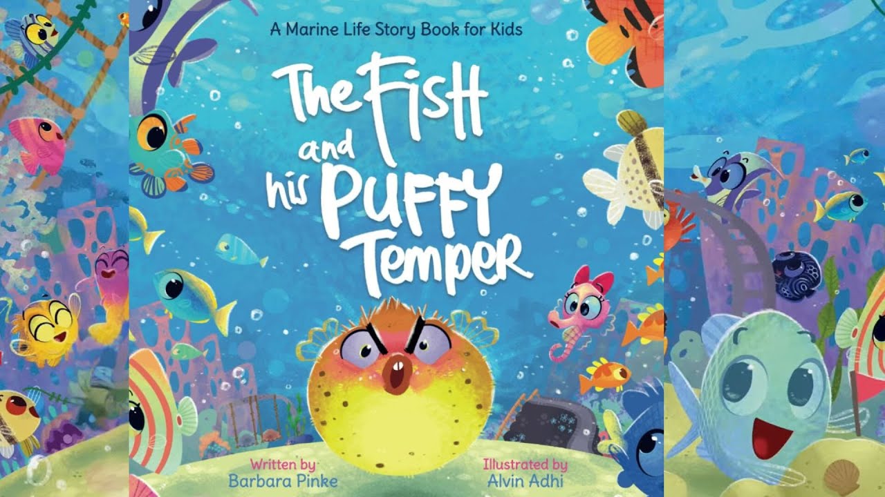 The Fish and His Puffy Temper | Animated Read Aloud Books for Kids ...