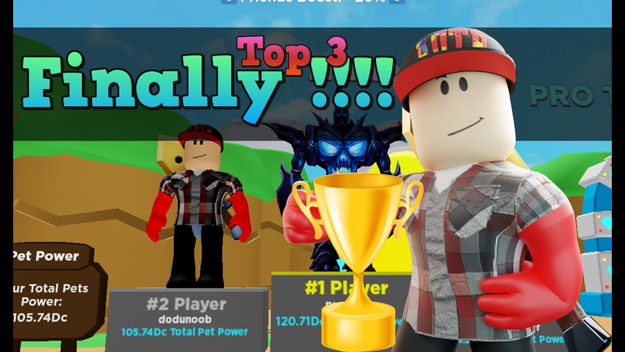 Clicker Simulator - Finally !!!! Top 3 - YouTube