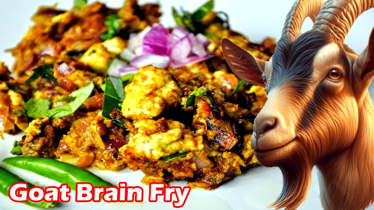 Goat Brain Fry | Foodies Food - YouTube