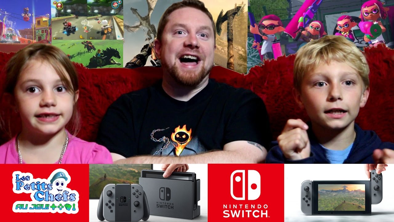 Nintendo Switch - Reaction - YouTube