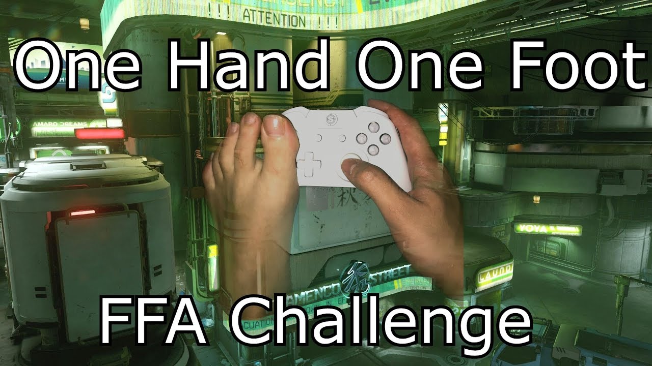 Halo 5 - One Hand One Foot FFA Challenge - YouTube