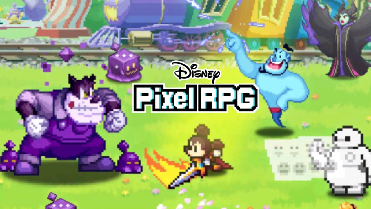 Disney Pixel RPG ( New Game ) Gameplay Android_IOS - YouTube