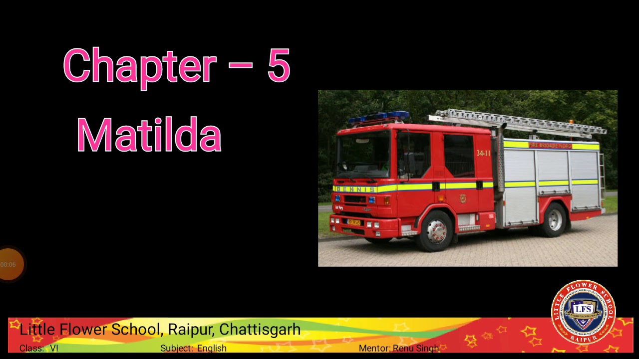 Class 6 English Chapter 5 Matilda YouTube class-6-english-chapter-5-matilda-youtube