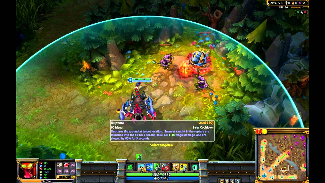 League Of Legends Skins: Gentleman Cho'gath - YouTube