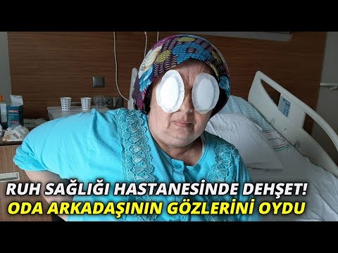 Ruh sağlığı hastanesinde dehşet! Oda arkadaşının gözlerini oydu