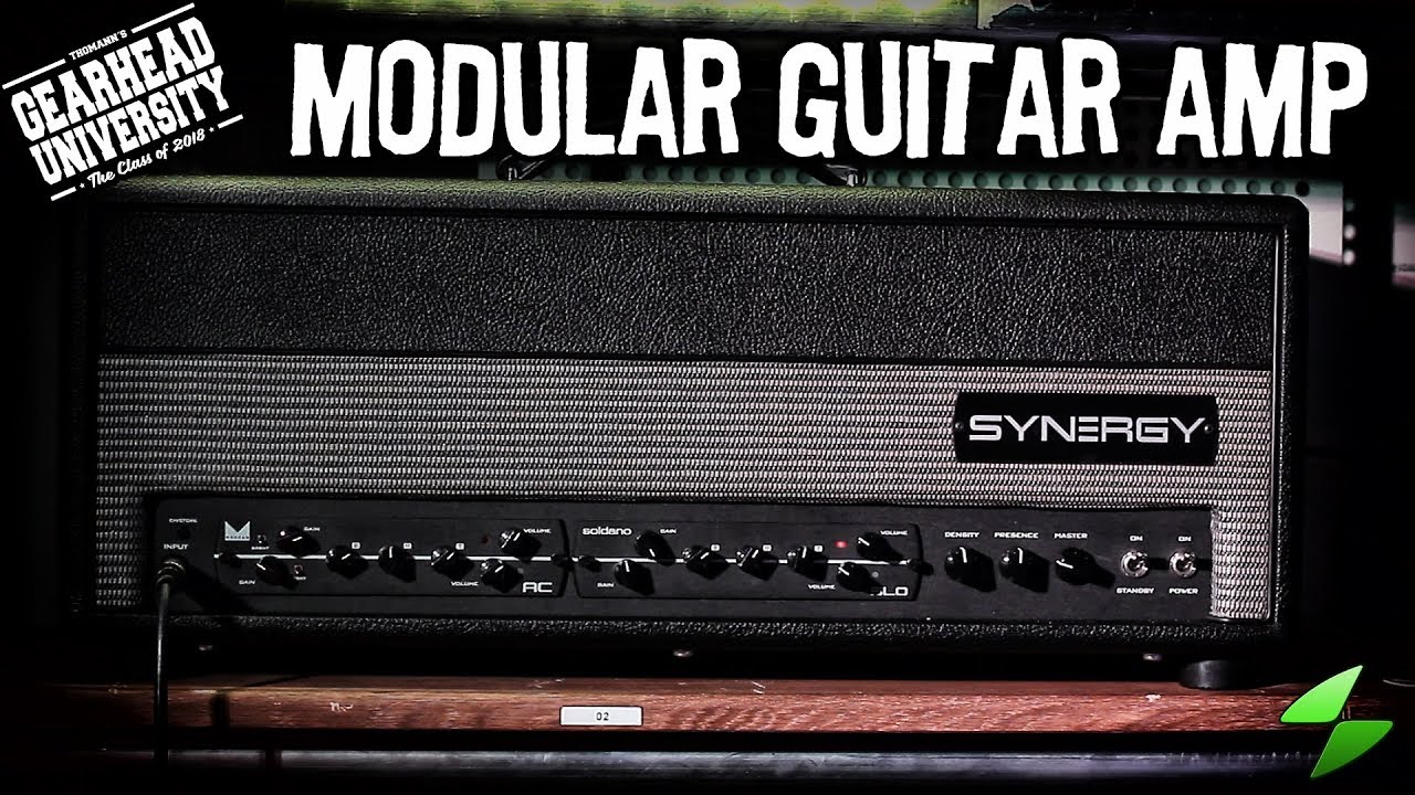 Modular guitar amp? Yes, it's Synergy! #TGU18 - YouTube