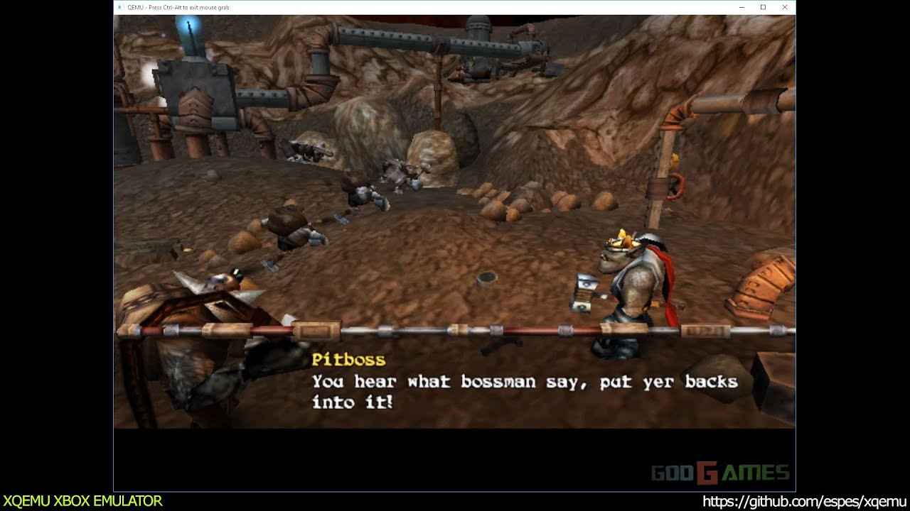 XQEMU Xbox Emulator - Goblin Commander: Unleash the Horde Ingame! - YouTube