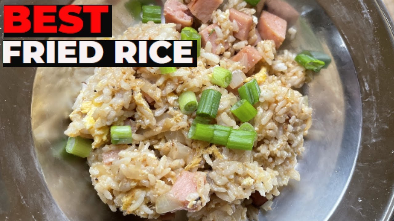 Hawaiian Fried Rice Done Right! Easy and Best Gourmet Camping Meal ...