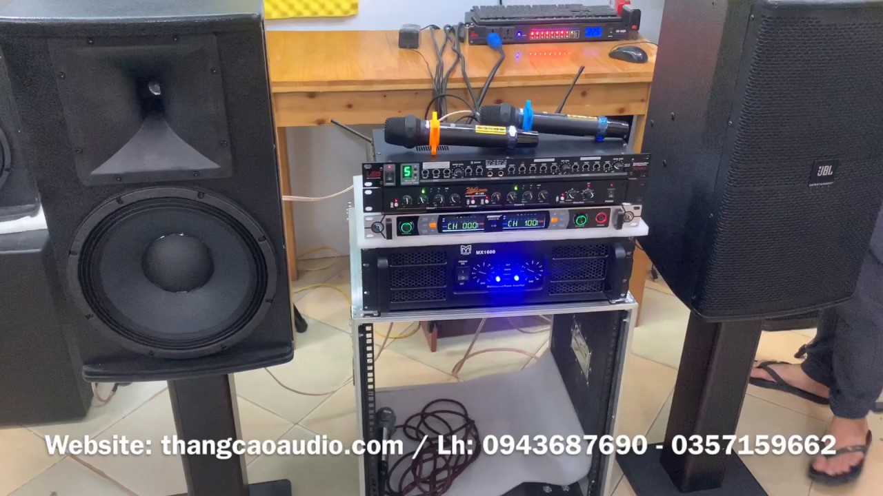 (Đấu Loa Mono ) Loa Sub và Loa Full Vào Cục Đẩy 2 Kênh - YouTube