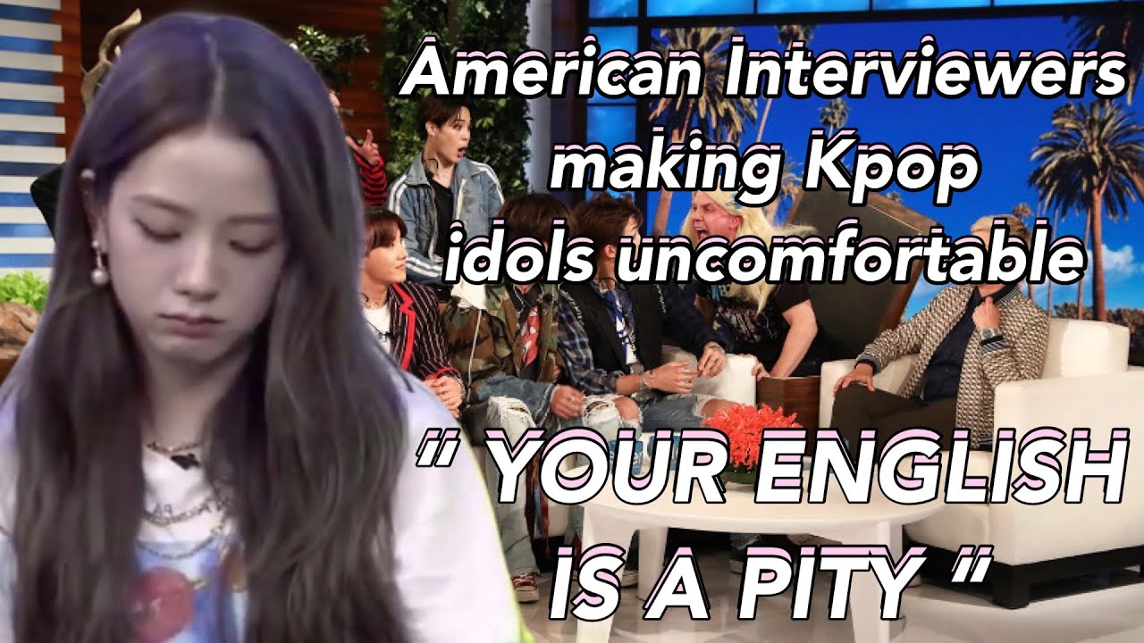 American Interviews being Questionable/Rude to Kpop idols - YouTube