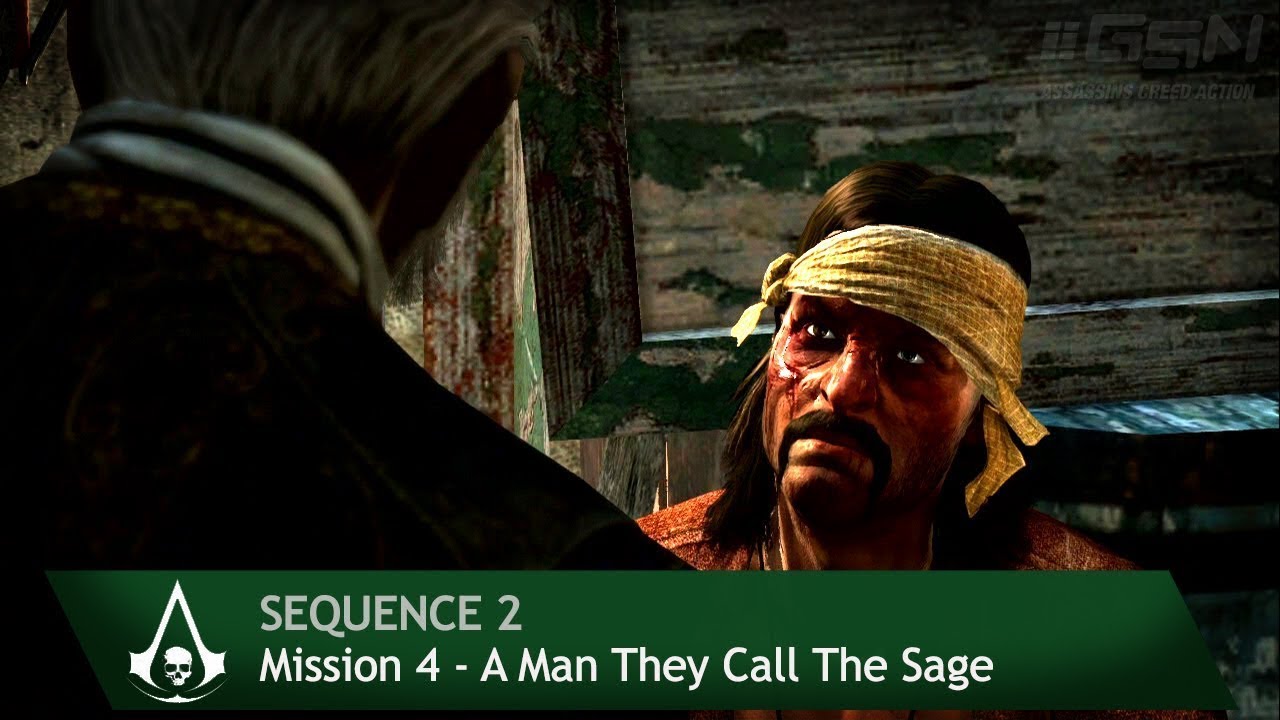 A Man They Call Sage Memory 4 Sequence 2 Assassin Creed Black Flag ...