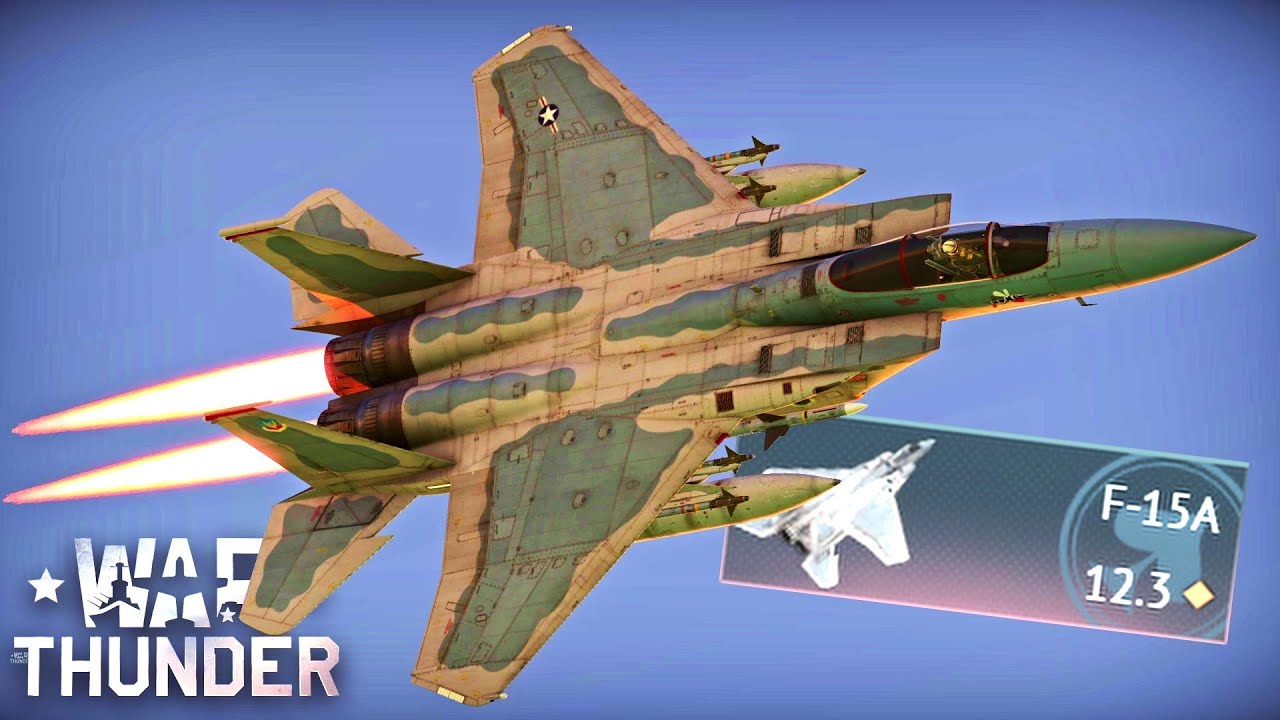 F-15A Aircraft Destroyed Moments | War Thunder Air RB Gameplay Highlights - YouTube