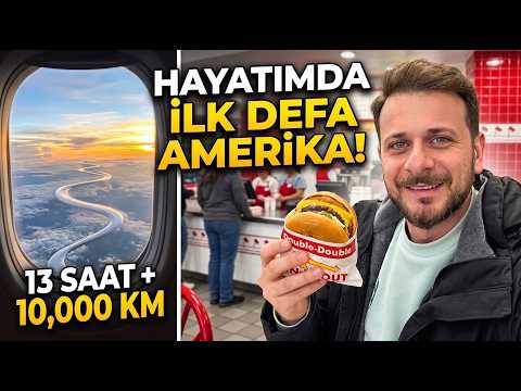 Hayatımın En Uzun Uçuşuyla Amerika'ya Gittim!