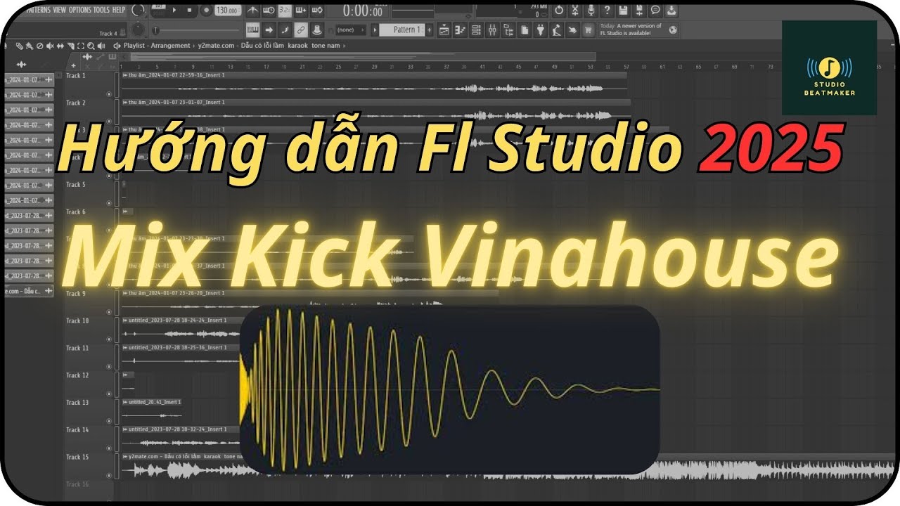 Mixing Kick Vinahouse như thế nào? Studio Beat Maker - YouTube