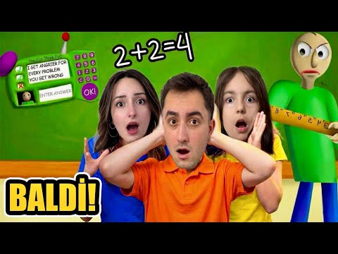 BALDİ ÖĞRETMENİMİZ OLDU / BALDİ’NİN TESTLERİNE GİRDİK / ZEYNEP VE HİRANUR 