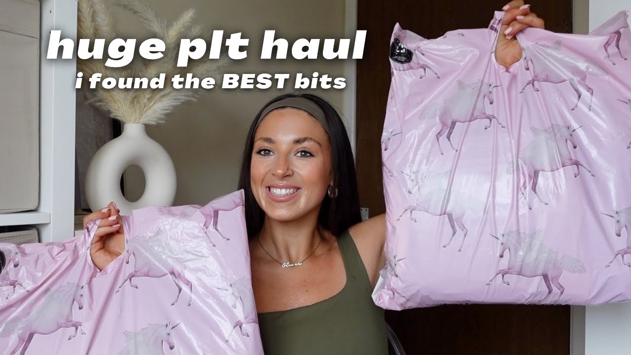*HUGE* NEW IN PLT HAUL! SPRING SUMMER STAPLES | try on june 2023 - YouTube