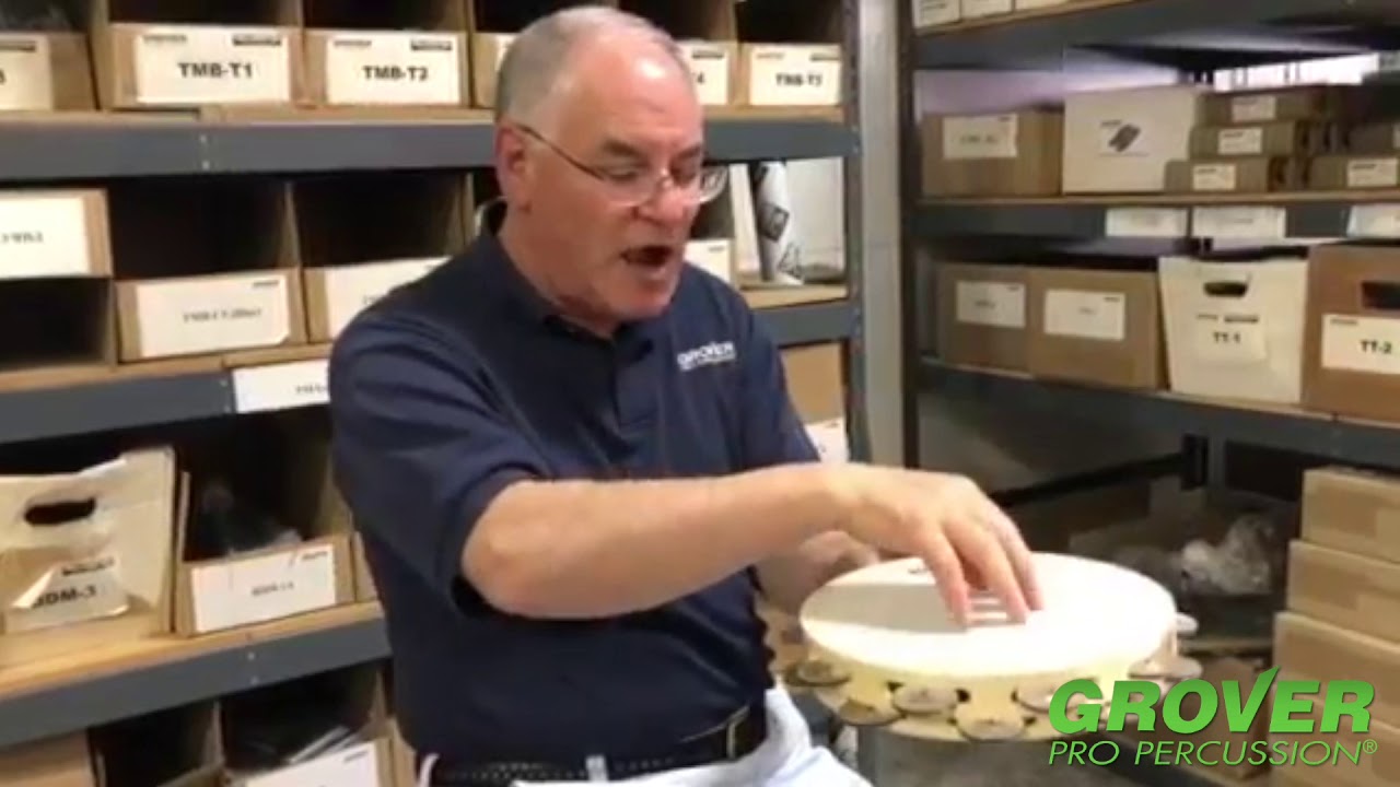 Grover Pro Percussion Quick Tip (2) Holding The Tambourine @ 45 Degrees ...