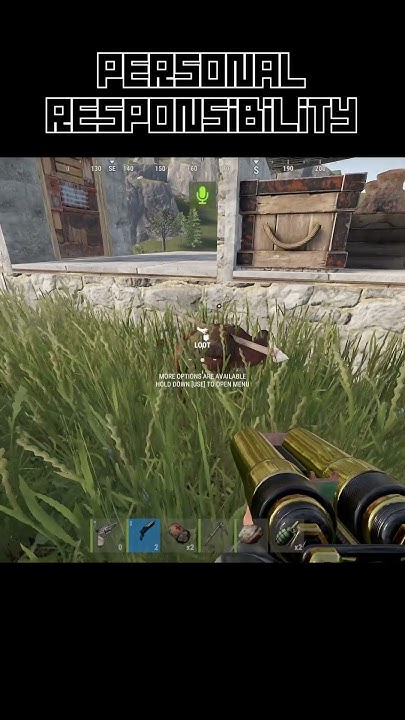 Personal Responsibility Rust Rustgame Gaming Rustislove Rustgameing Rustgamers Rustclips