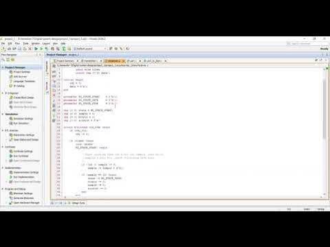 Universal Asynchronous Receiver-Transmitter (UART)|Verilog implemented code with simulation ...