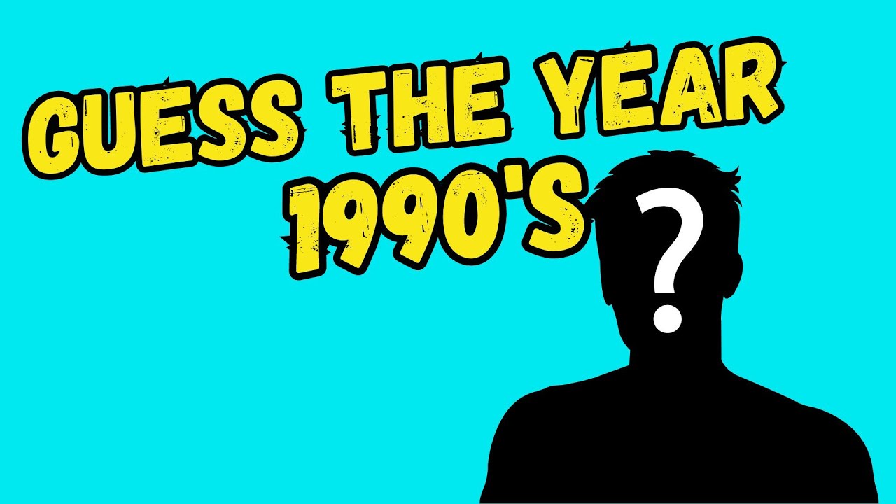 The Great 90s Events Challenge: Are You a 90s Expert? #90's #1990s ...