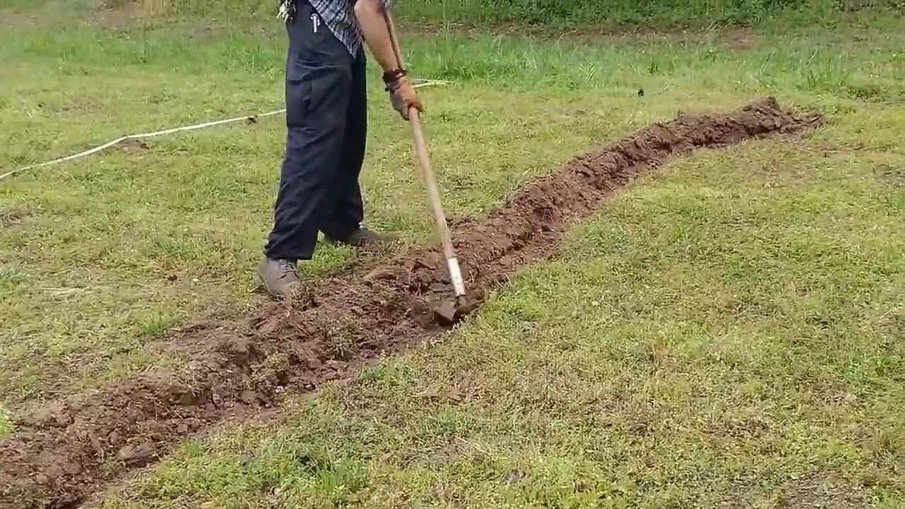 Micro Swales / Permaculture - YouTube