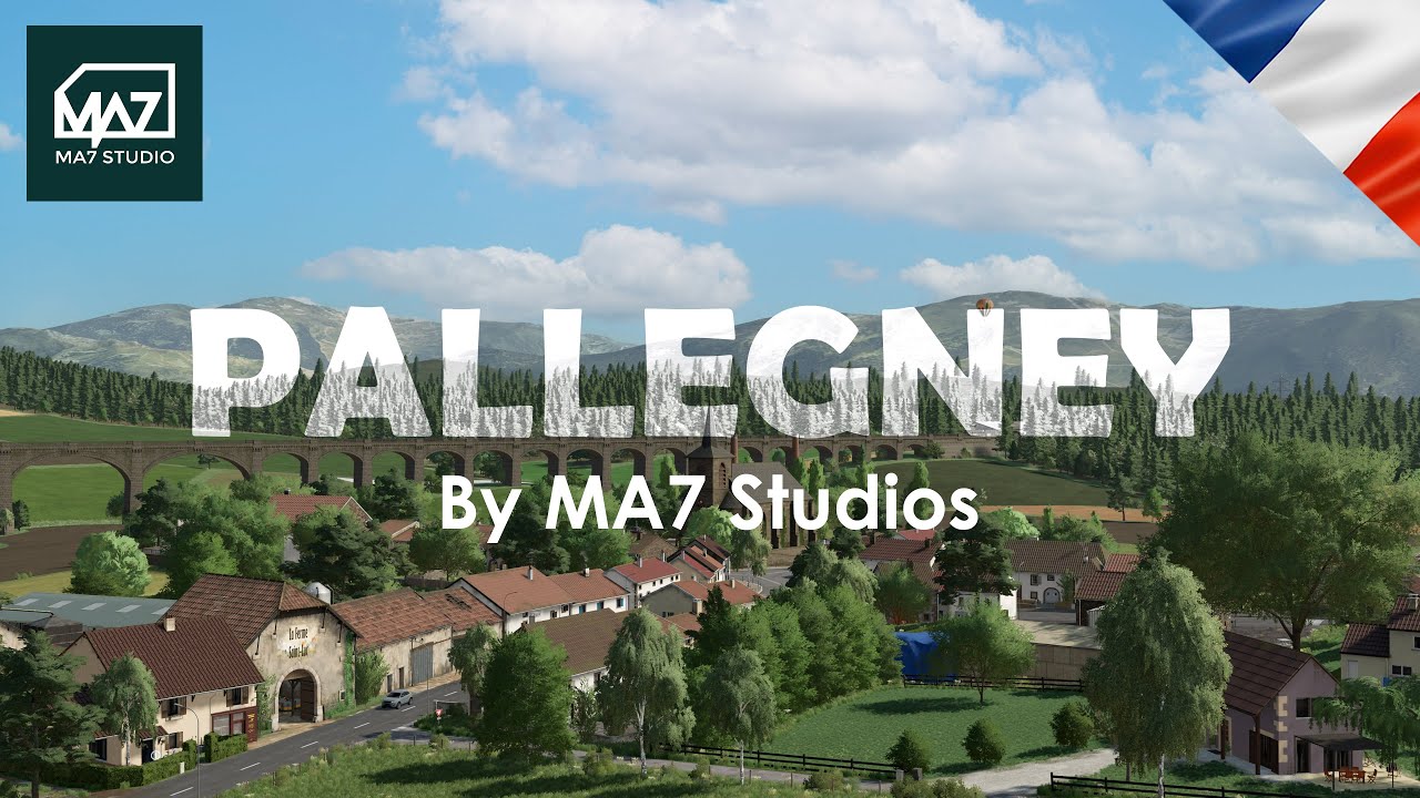 Pallegney - A Visually Stunning Masterpiece! - New French Map for FS22 ...