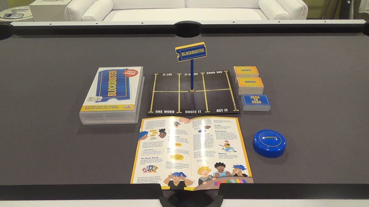 BLOCKBUSTER PARTY GAME UNBOXING, REVIEW AND EXPLANATION HOW TO PLAY ...