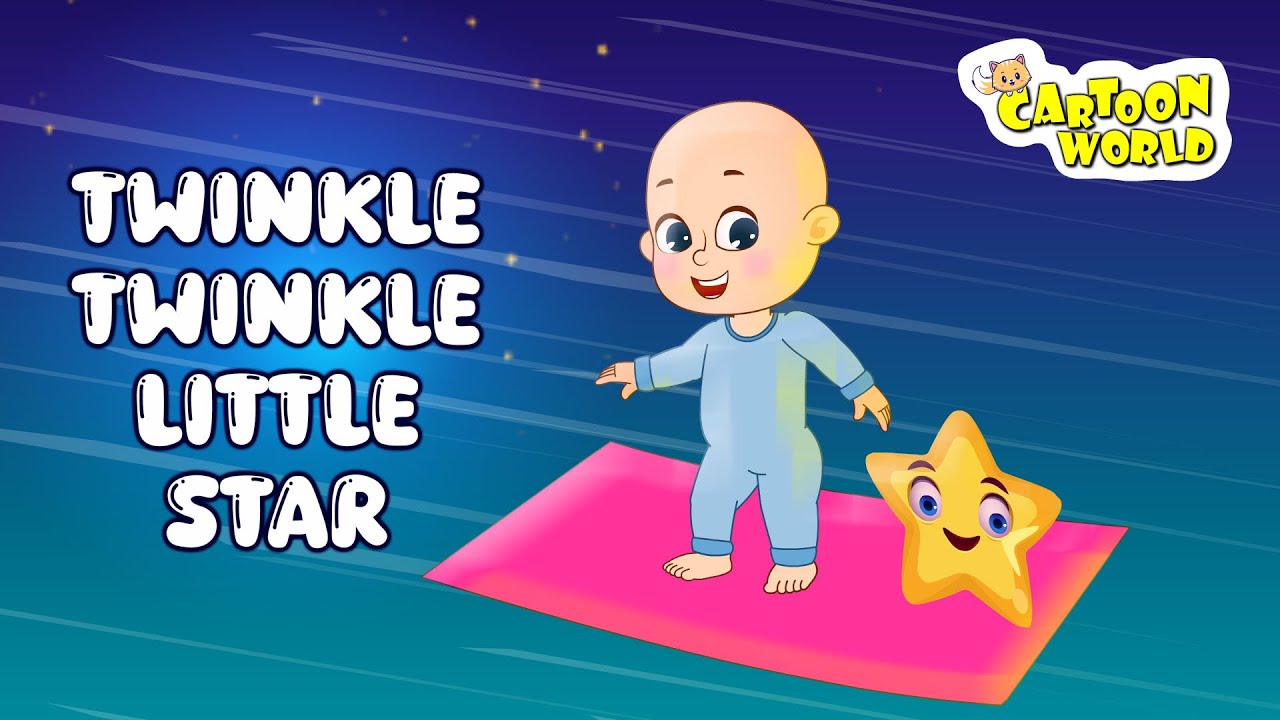 Twinkle Twinkle Little Star | Cartoon World Animation - YouTube
