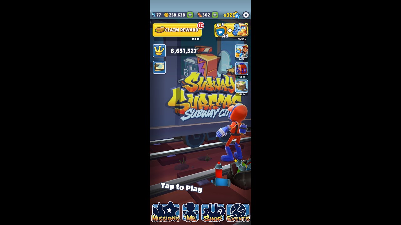 Just A Normal Subway Surf Gameplay - YouTube