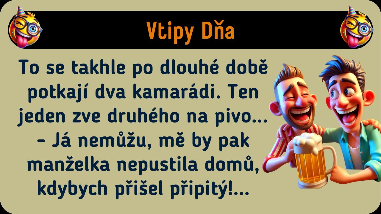 Vtipy Dňa: Kamarádi a Pivo - YouTube
