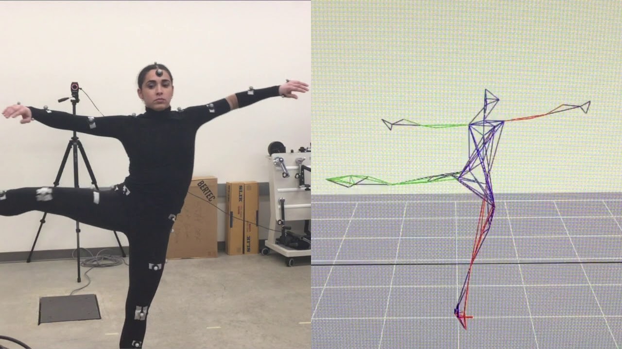 Motion Analysis: Dancer - YouTube