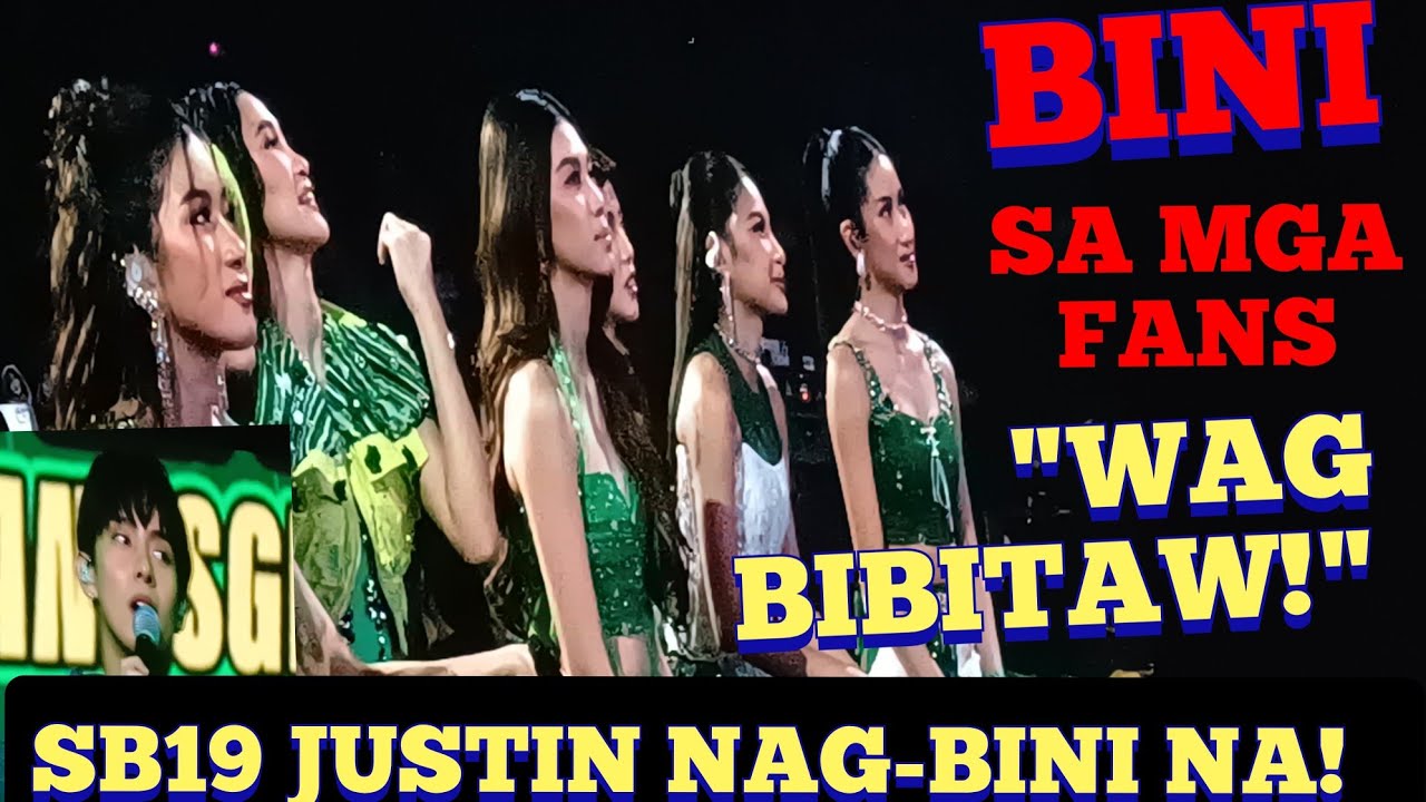 SB19 JUSTIN BAGONG MEMBER NG BINI! - YouTube