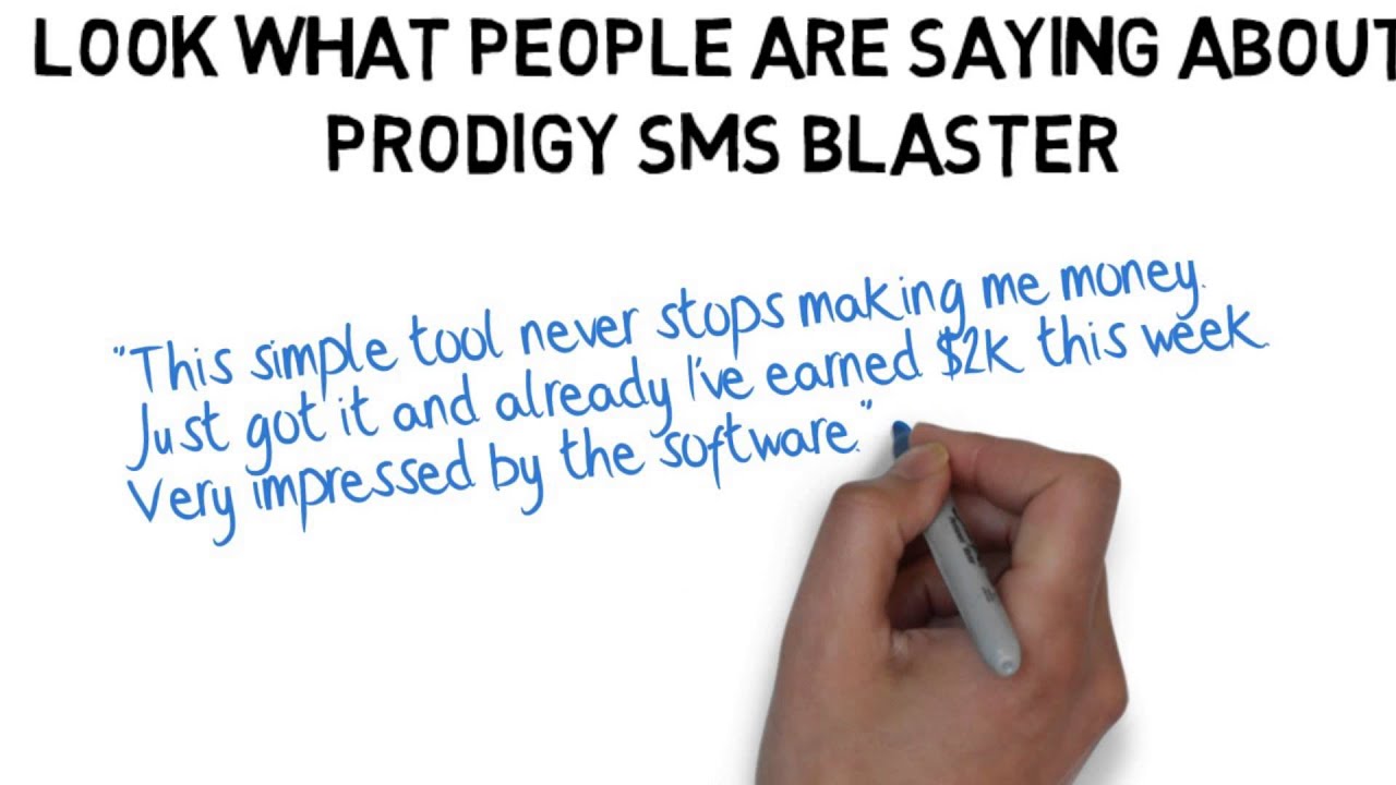 Prodigy SMS Blaster - Prodigy SMS Blaster The Most Profitable SMS ...