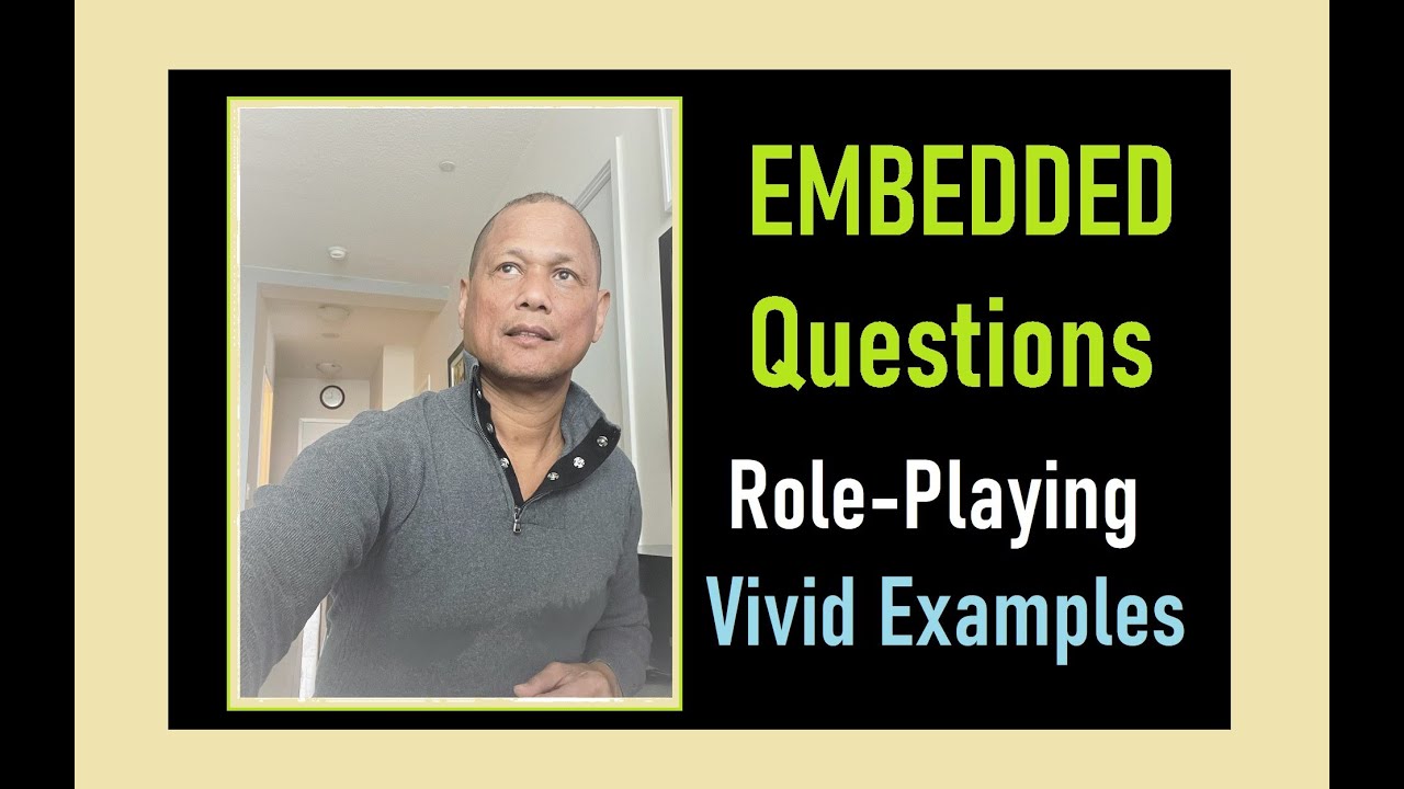 Embedded Questions with YES NO Questions Explained - YouTube