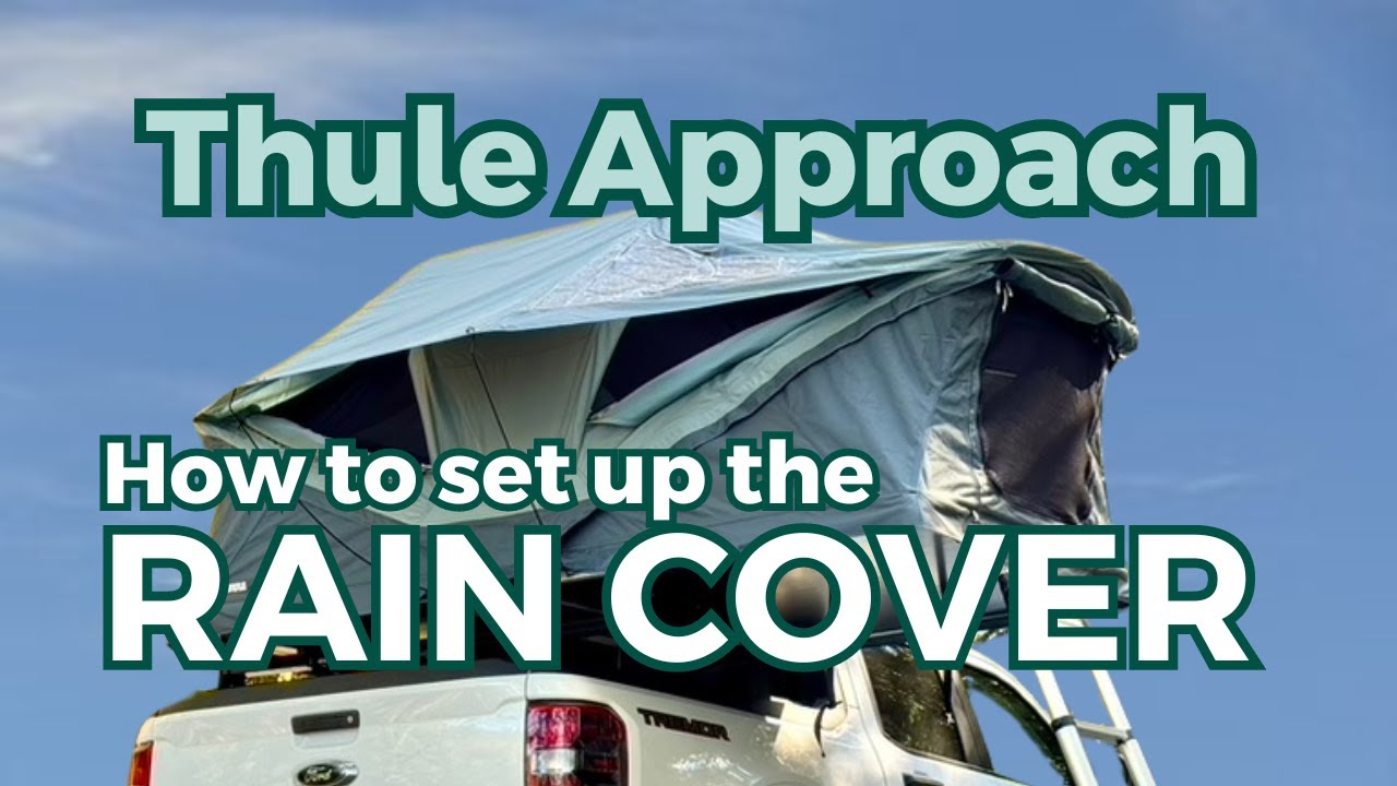 Thule Approach, how to set up the rain cover - YouTube