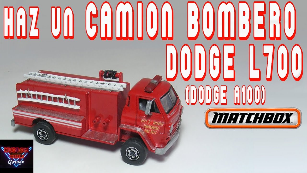 Haz un camión de Bomberos Dodge L700 - YouTube